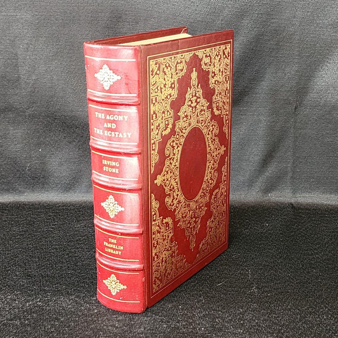 The Agony and the Ecstacy - Irving Stone - SIGNED 1st Edition Book ...