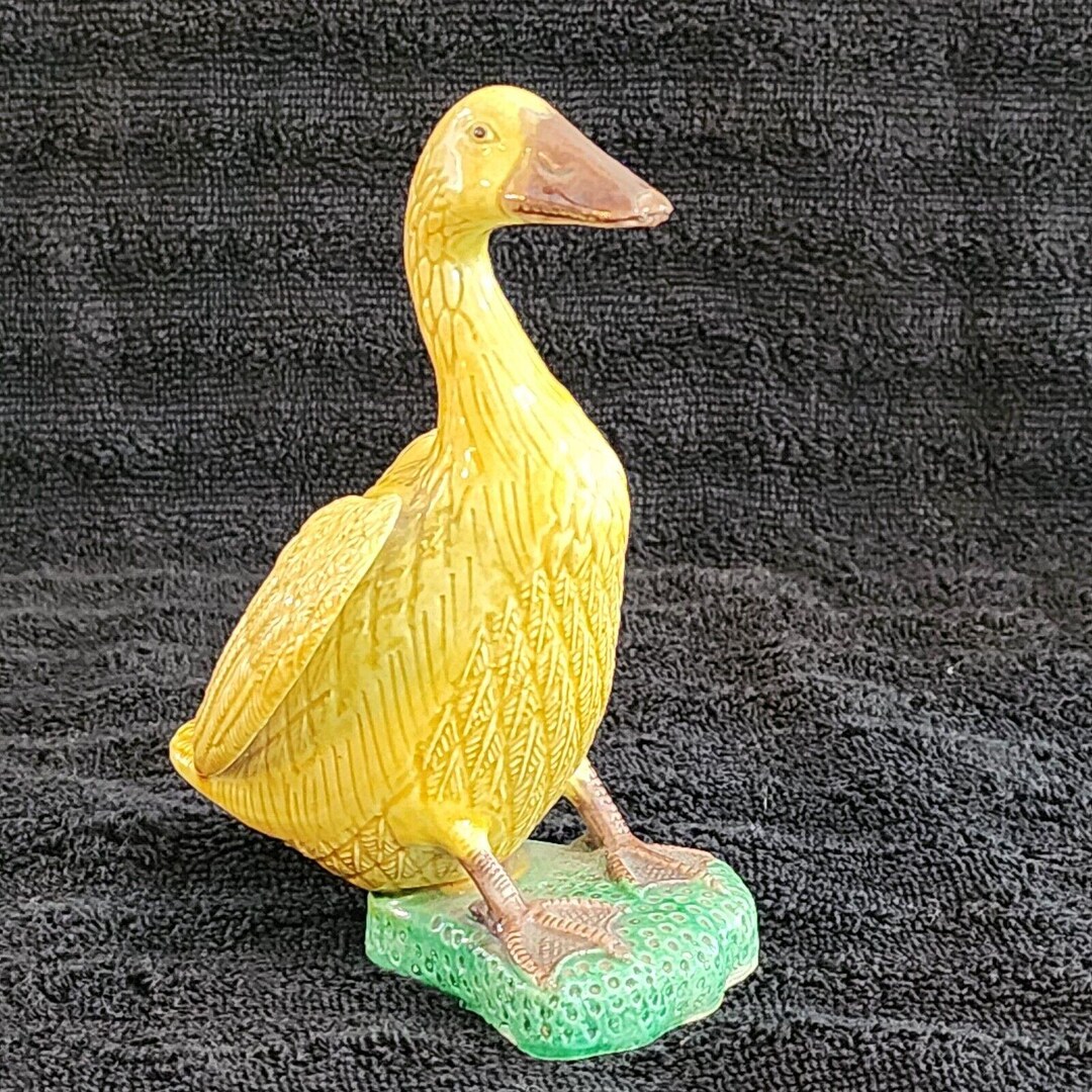 Antique Chinese Porcelain Yellow Duck 6 Tall, Early 20th Century - Etsy