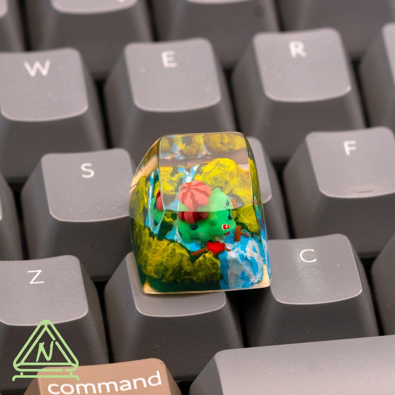 Artisan Keycap Epoxy, Cute Keyboard, Custom Keycaps, Gaming Keyboard ...