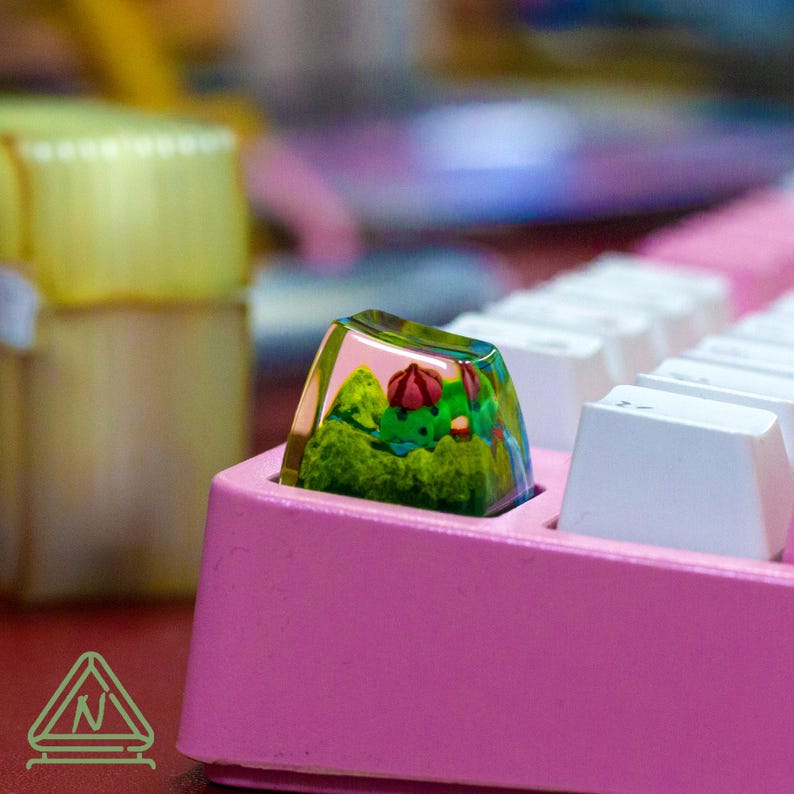 Artisan Keycap Epoxy, Cute Keyboard, Custom Keycaps, Gaming Keyboard ...