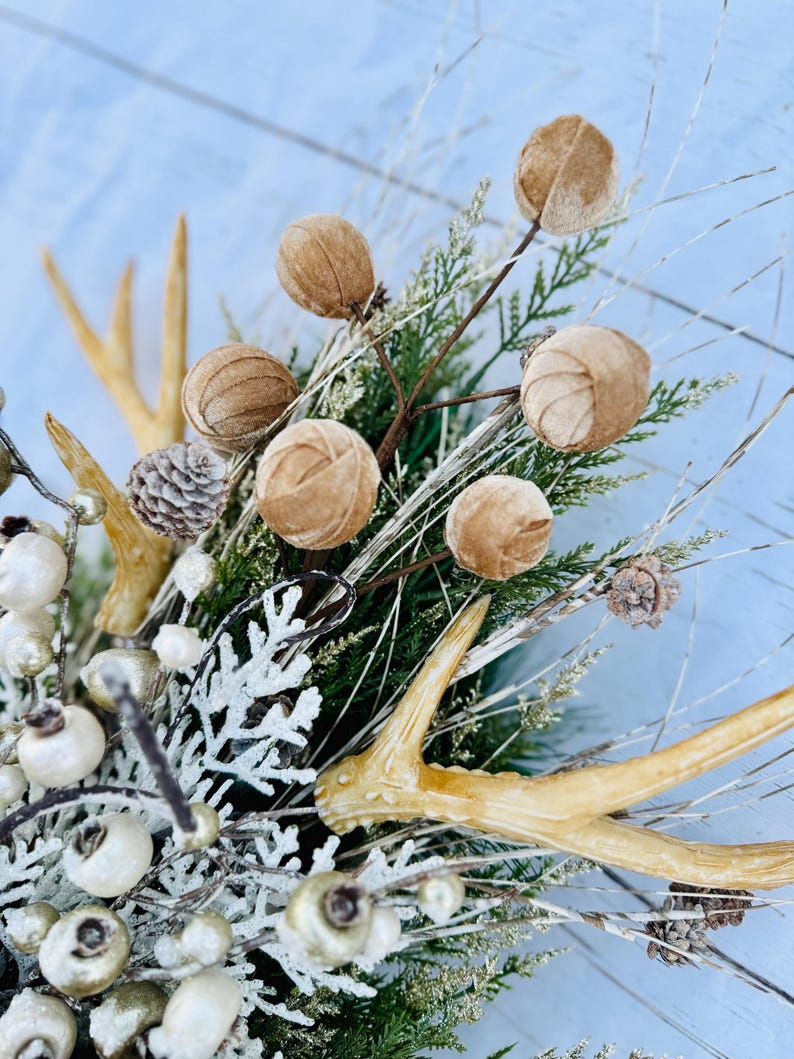 Rustic Winter Tree Topper – Woodland Tree Topper - Etsy