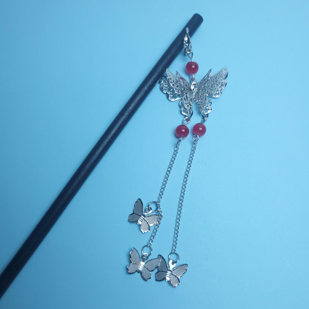 Enchanting Butterfly Chinese Style Hairpin, TGCF, Hua Cheng Style>~