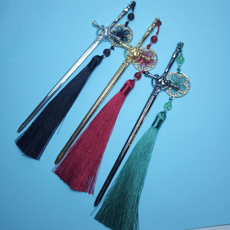 Sword Hairpin - Etsy