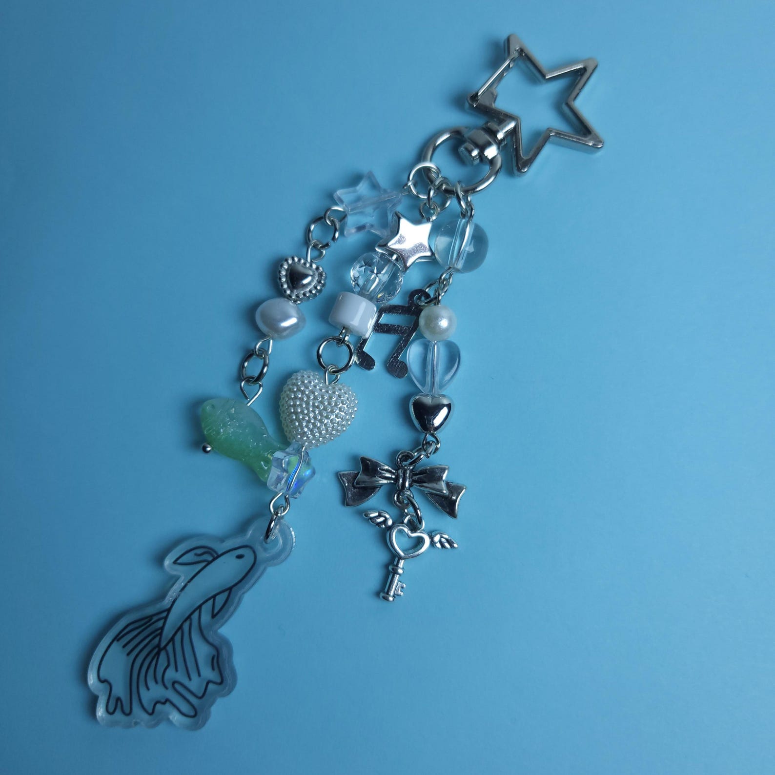 Cute Koi Fish, Keychain, Inspired by JJK >~