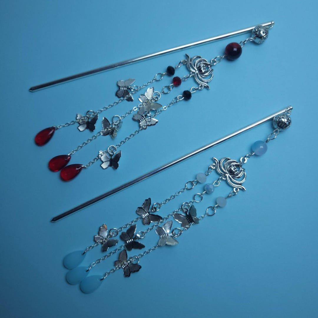 Enchanting Butterfly Chinese Style Hairpin Tgcf>~
