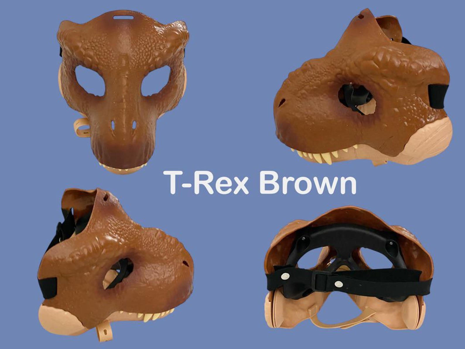 Dino Mask Base Plain Blank DIY Raptor Velociraptor T-rex Tyrannosaurus ...