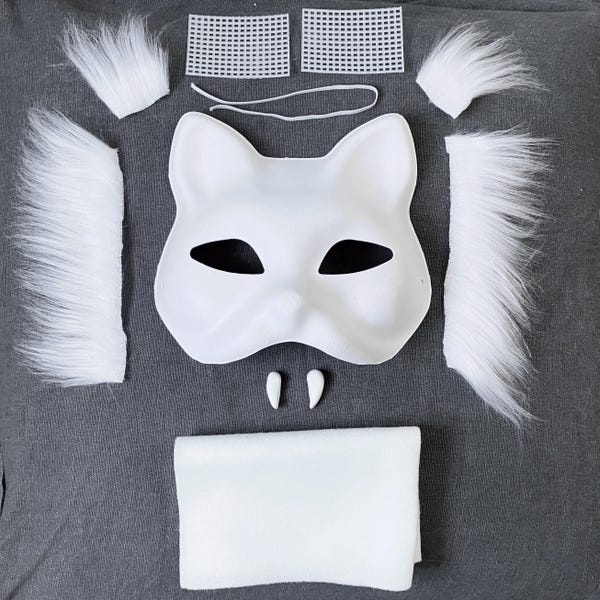 Furry Mask - Etsy