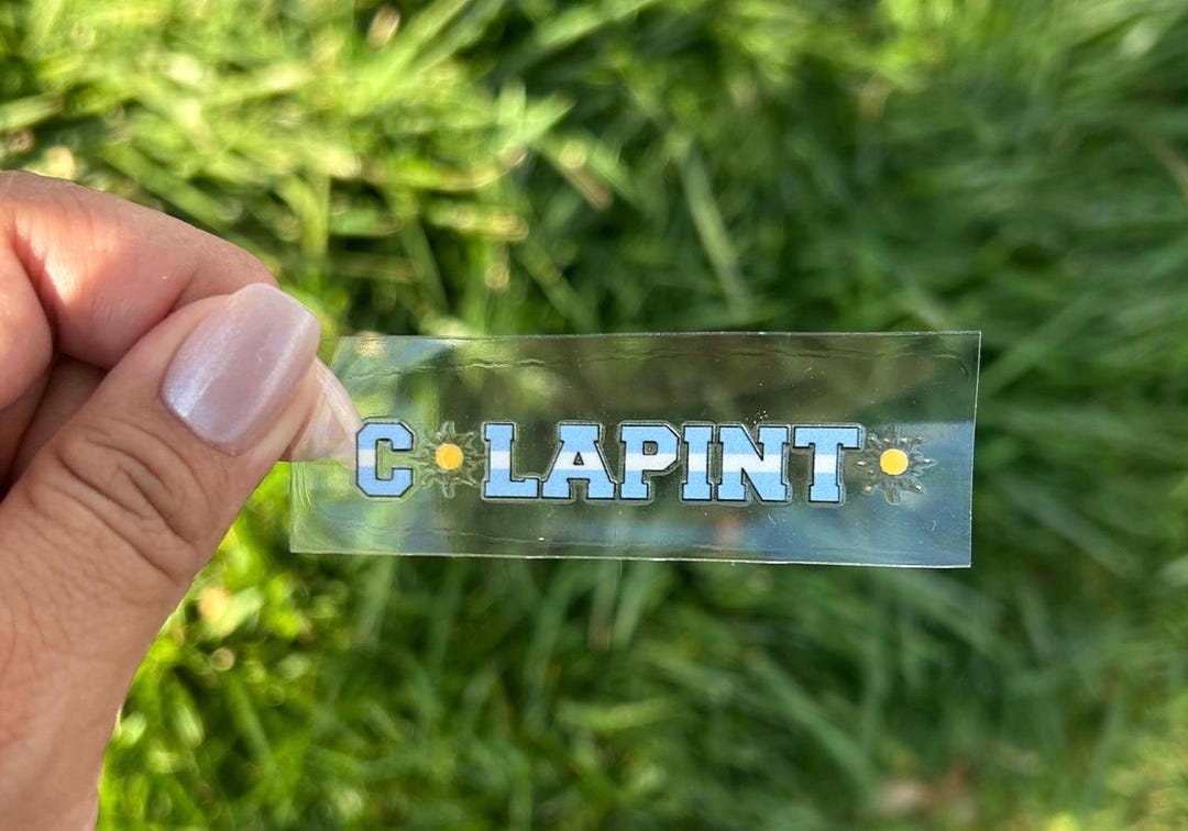 Franco Colapinto #43 Sticker – Waterproof Clear Vinyl Decal ...