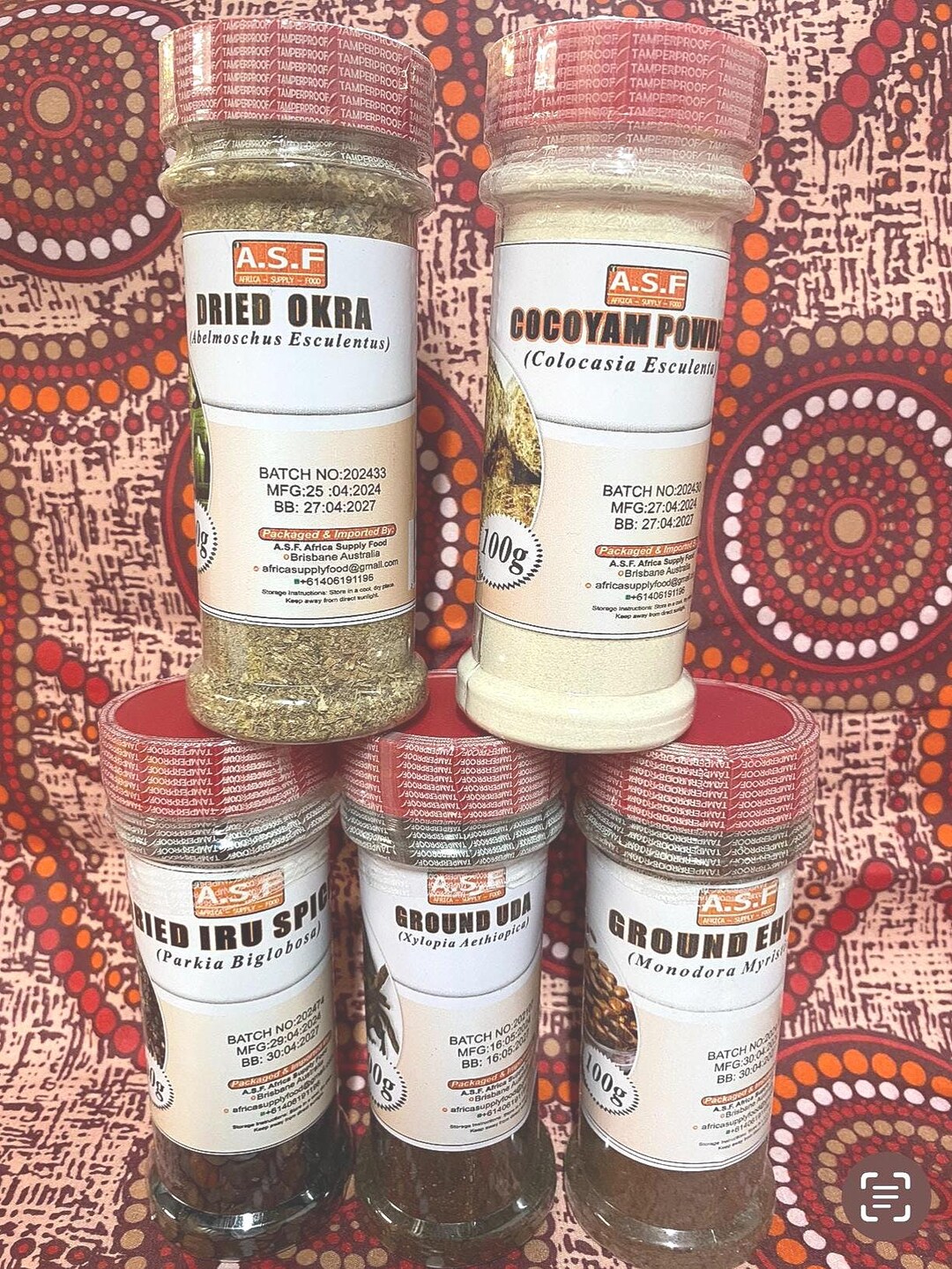 5 Pack Nigerian Spice Pack for Rich, Thick Soups Bursting With ...