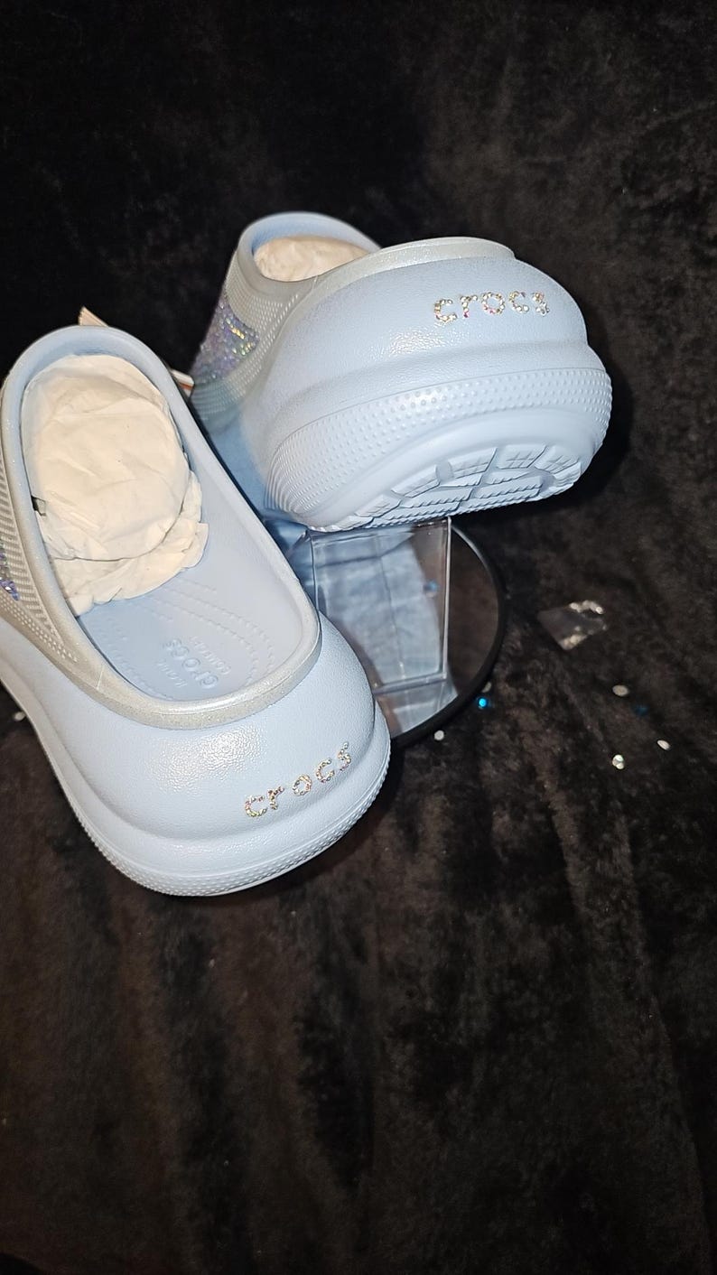 Bedazzled Croc Sandal Bedazzled Crocs Clogs - Etsy
