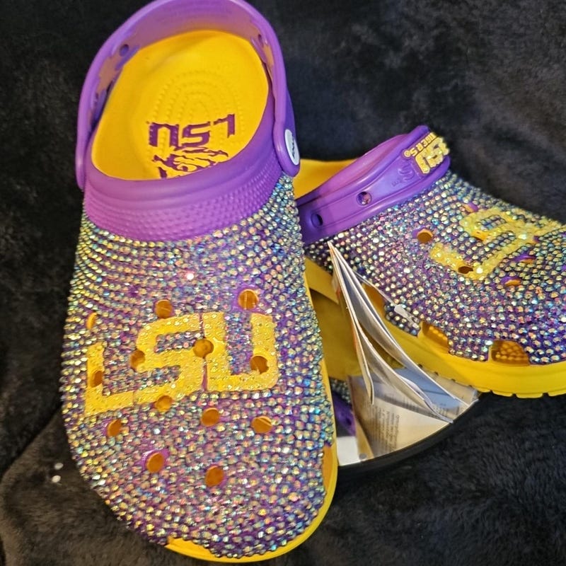 Lsu Shoes - Etsy