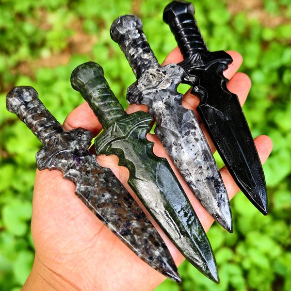 Crystal Dagger - Etsy