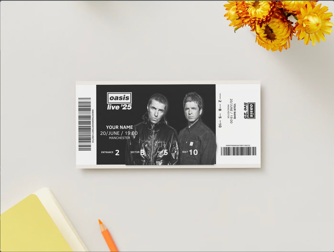Entry for the Oasis Tour, Entry for the Oasis Live 25, Oasis World Tour ...