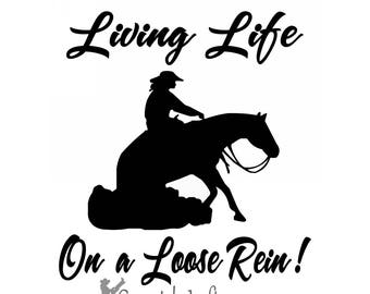 Lady Rider Decal - Etsy