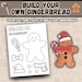Build a Gingerbread Man Craft | Cut and Paste Activity | Christmas ...