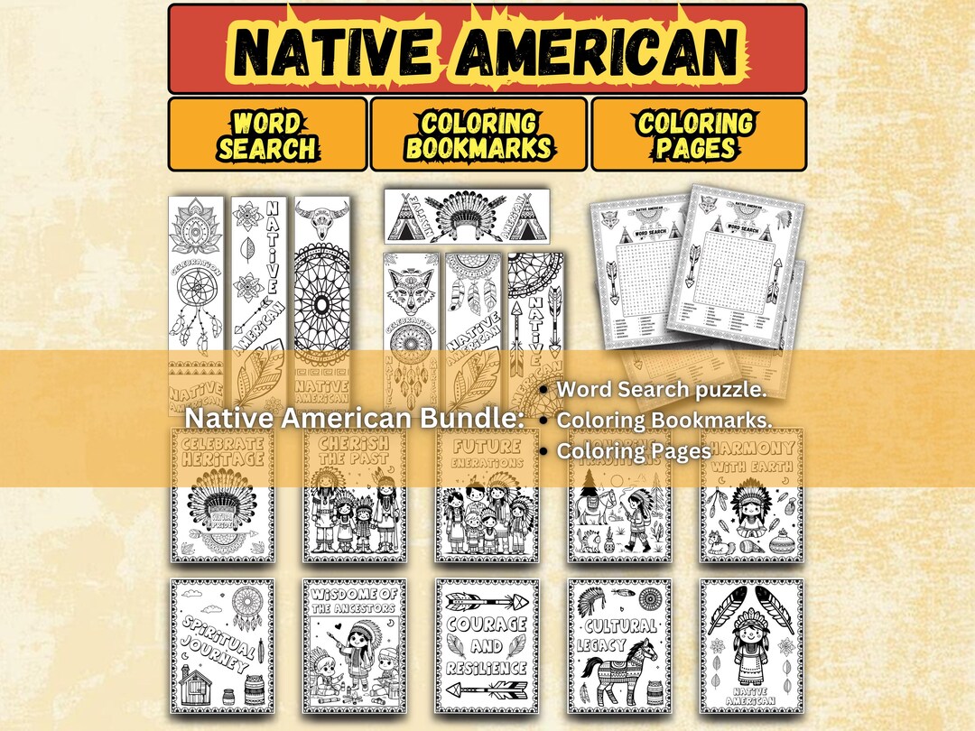 Native American Heritage Month Bundle, Indigenous People Culture ...