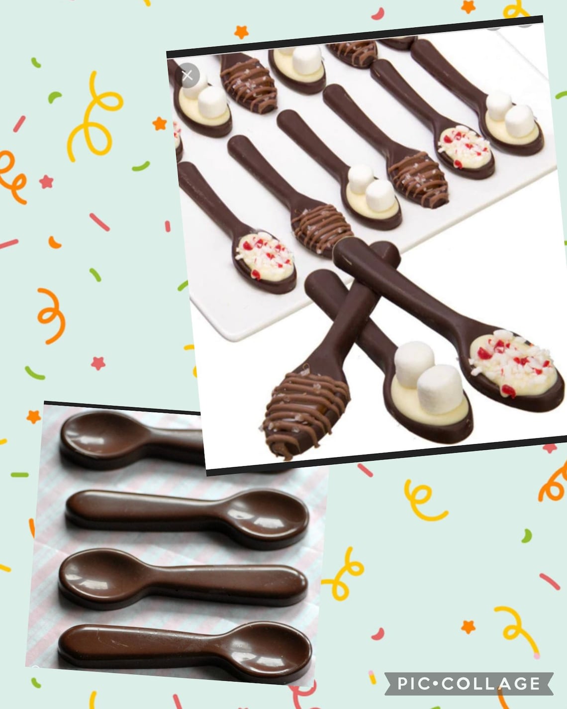 Chocolate Spoons for Hot Chocolate/tea/coffee/with or Without Toppings ...