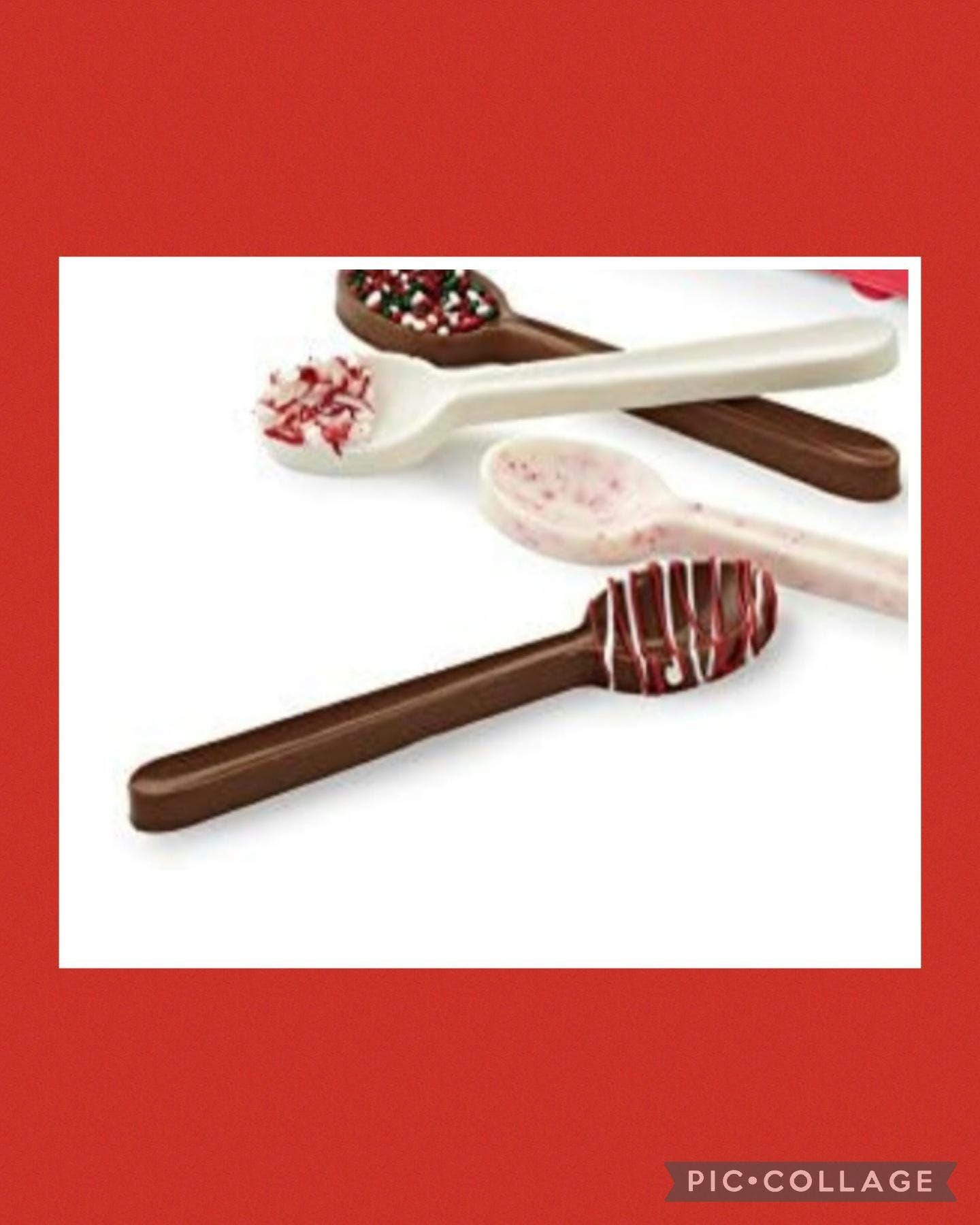 Chocolate Spoons for Hot Chocolate/tea/coffee/with or Without Toppings ...