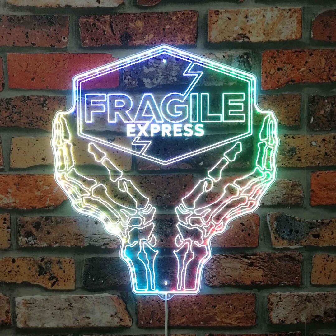 Death Stranding Fragile Express 3D Style Night Light Sign, Video Game ...