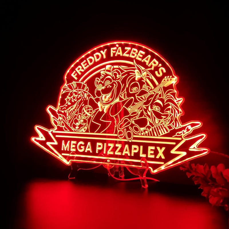 Neon Sign Five Nights at Freddys - Etsy