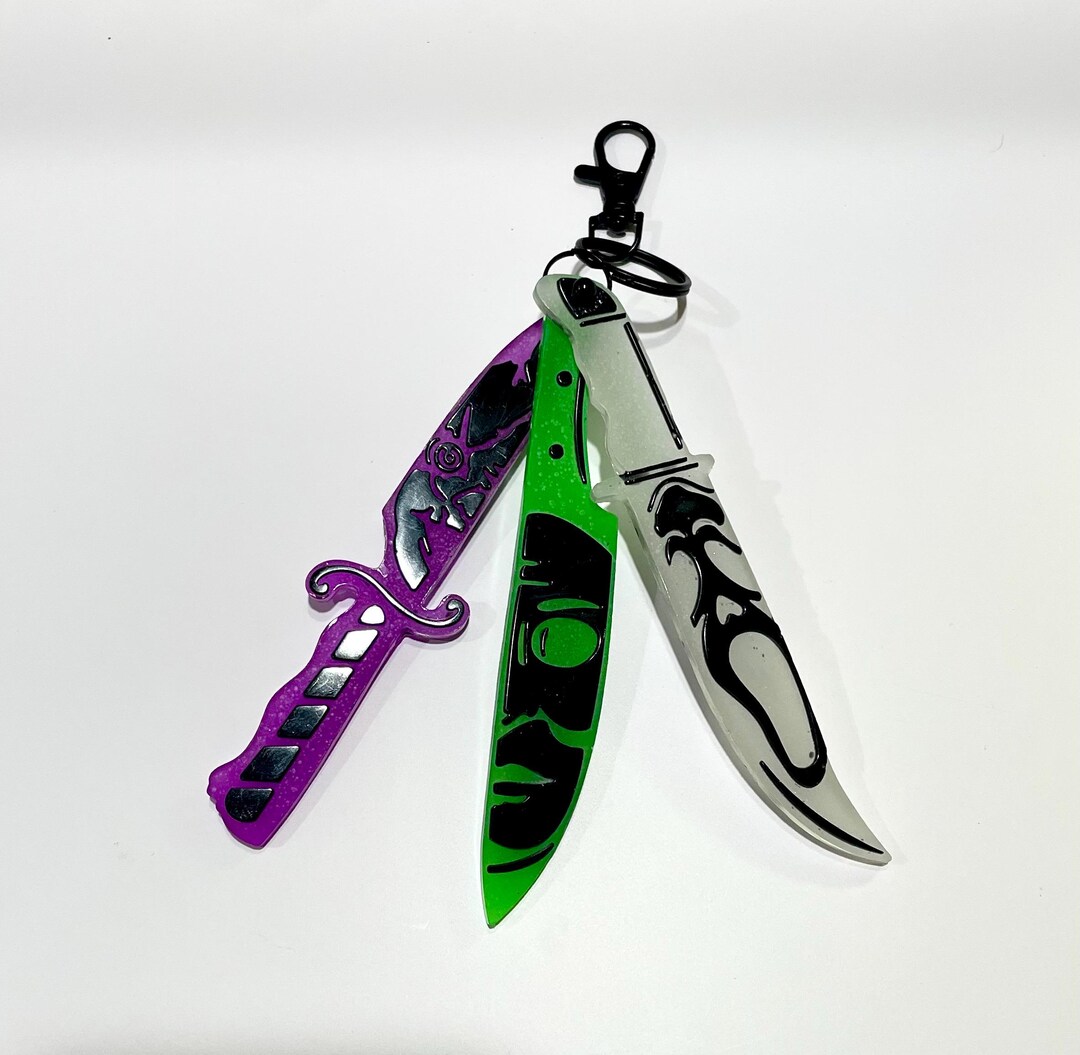 Horror Movie Knives Keychain/bag Charm - Etsy