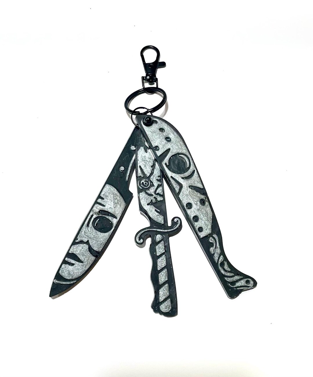Horror Movie Knives Keychain/bag Charm - Etsy