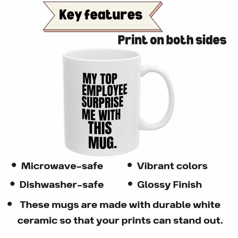 Funny Boss Gift | Appreciation Coffee Mug for Managers, Supervisors ...