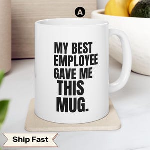 Funny Boss Gift | Appreciation Coffee Mug for Managers, Supervisors ...
