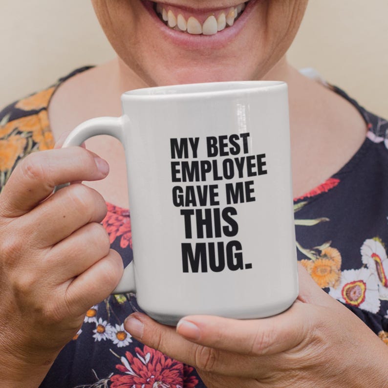 Funny Boss Gift | Appreciation Coffee Mug for Managers, Supervisors ...