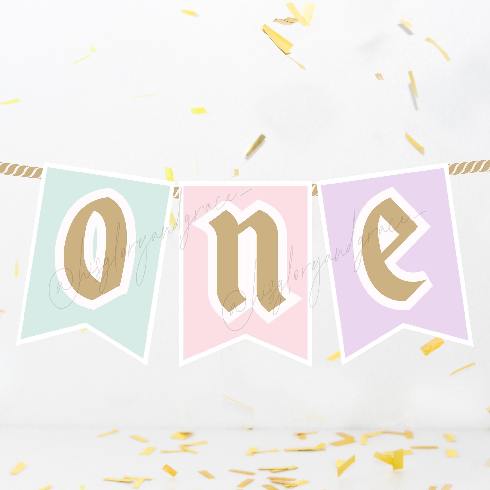 Disney One Year Banner Instant Download Disney Birthday Banner ...