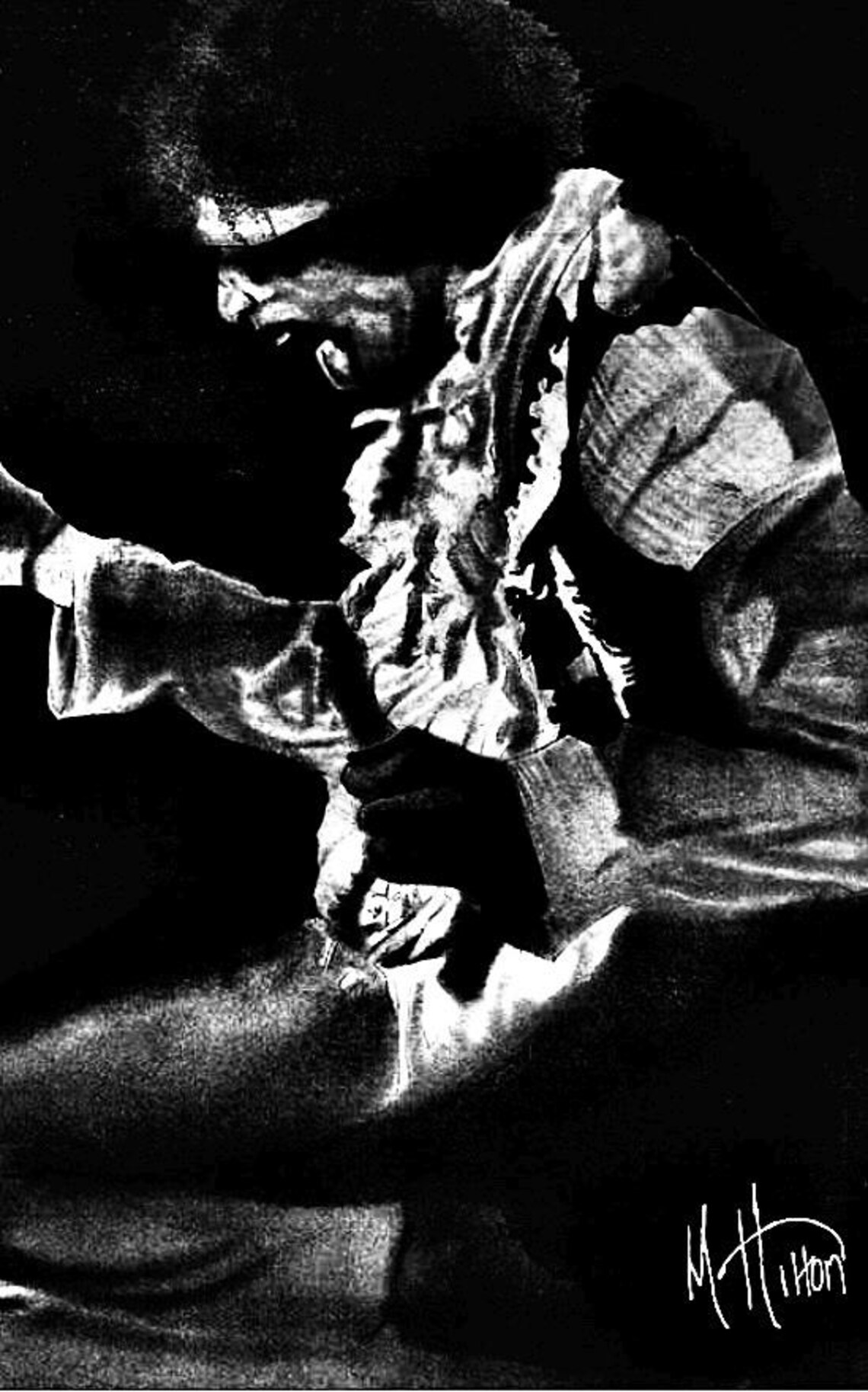 Jimi Hendrix Digital File - Etsy