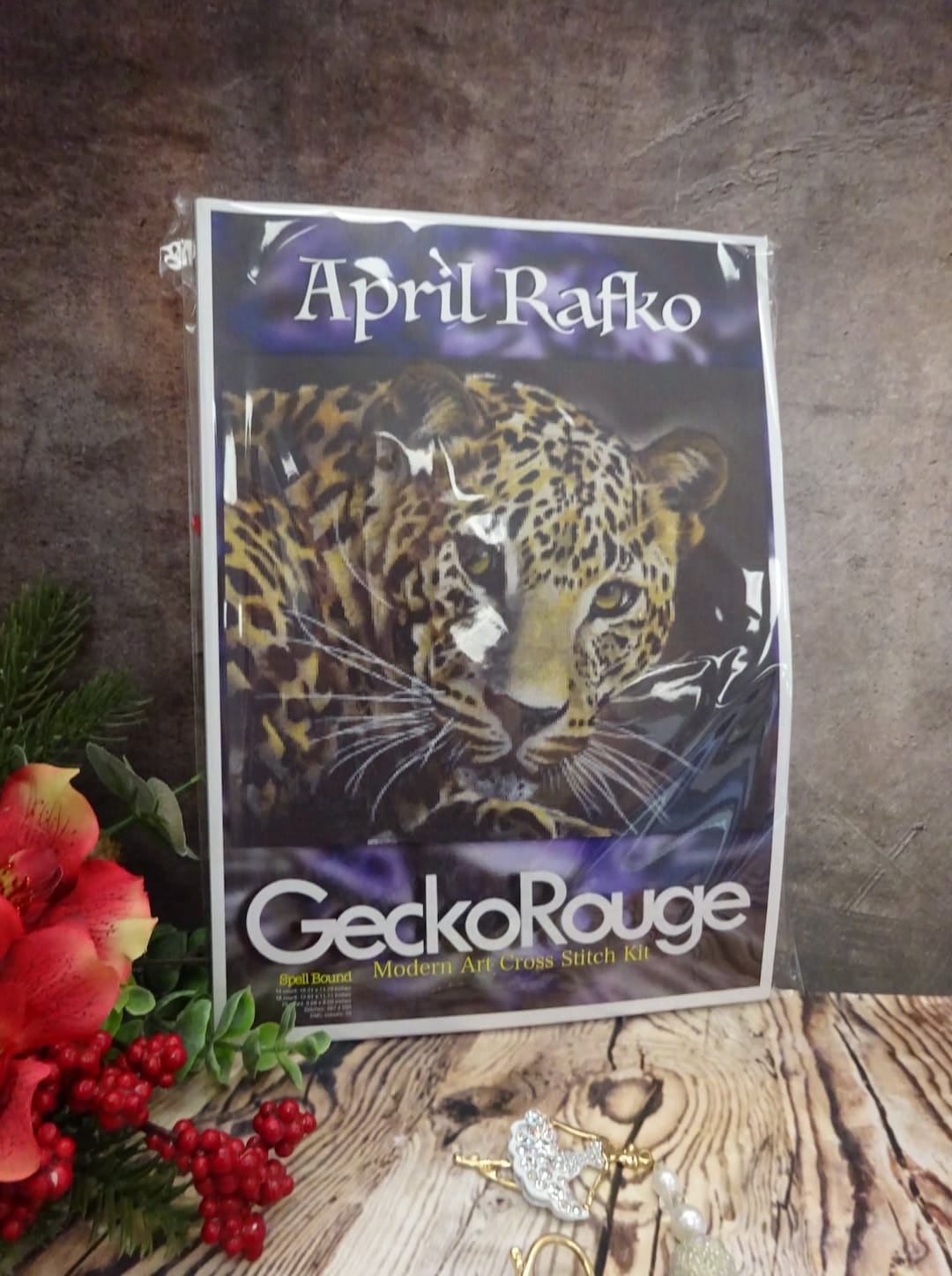 Spell Bound by April Rafko. Modern Cross Stitch Art Kit. - Etsy