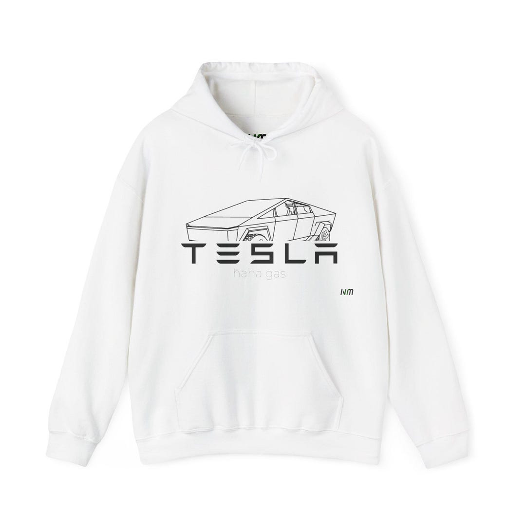 Tesla Cybertruck Design Unisex Sweatshirt-hoodie, Unisex Heavy Blend ...