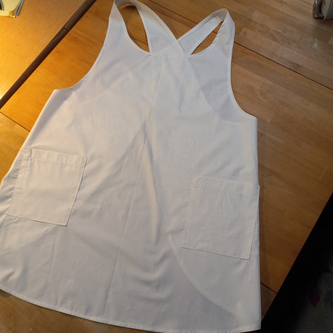 Japanese Style Crossback Mobius Apron %100 Cotton Muslin or Duck ...