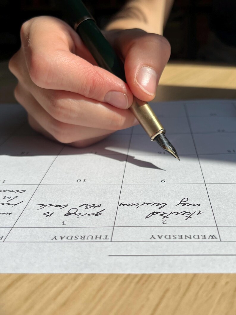 2024-2025 Monthly Calendar Sept-aug | Printable Planner | Academic Year ...