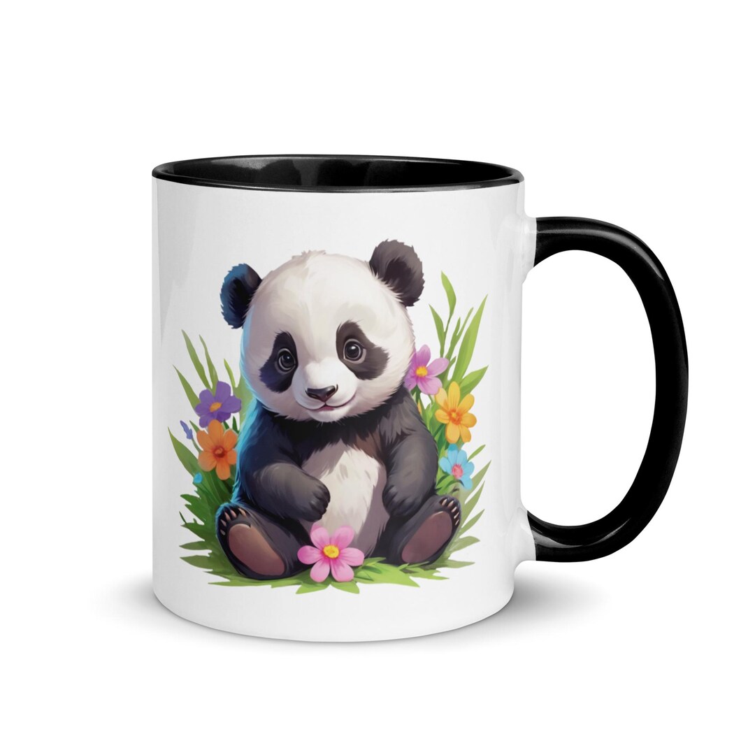 Cute Panda Mug, Panda Gift, Panda Lover, Baby Animal - Etsy