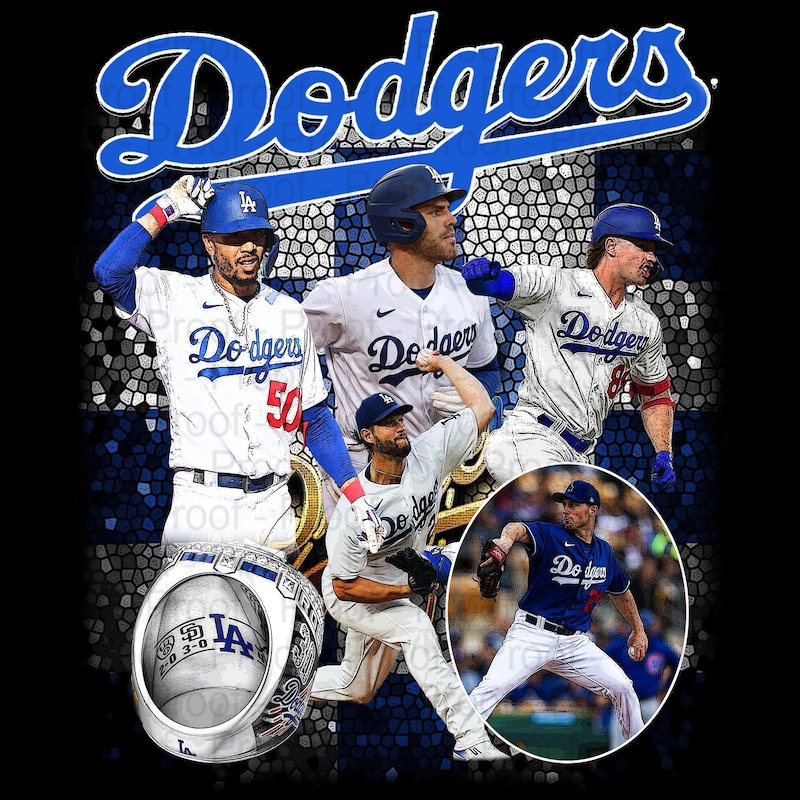 Dodgers Svg - Etsy