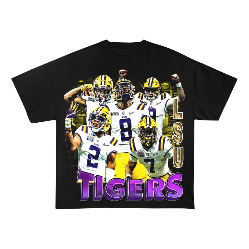 Lsu Tigers Football Png, Shirt Design, Instant Download Png - Etsy