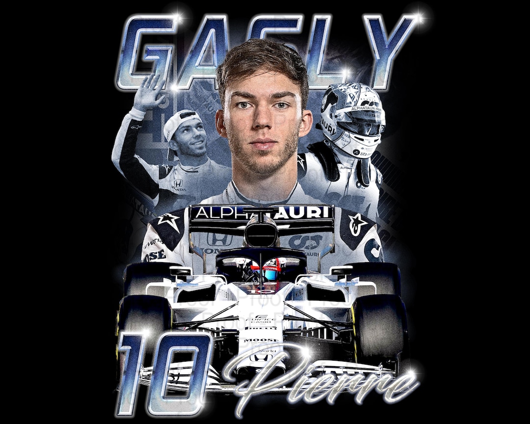 Pierre Gasly T Shirt Design PNG Instant Download - Etsy