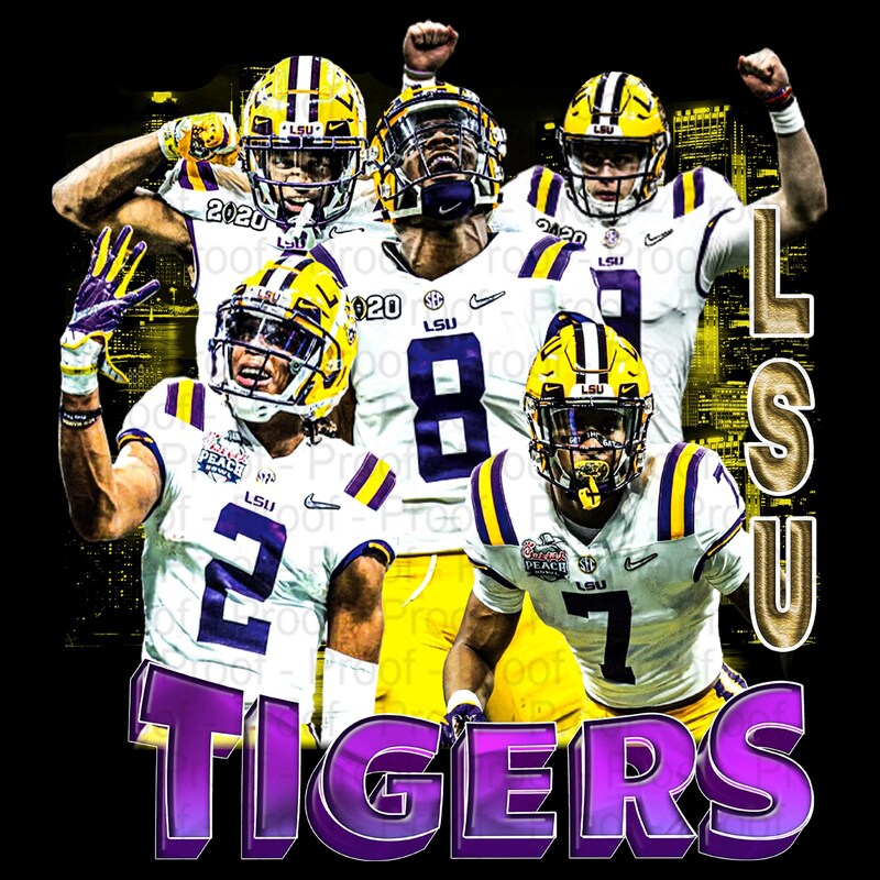 Lsu Tigers Svg - Etsy