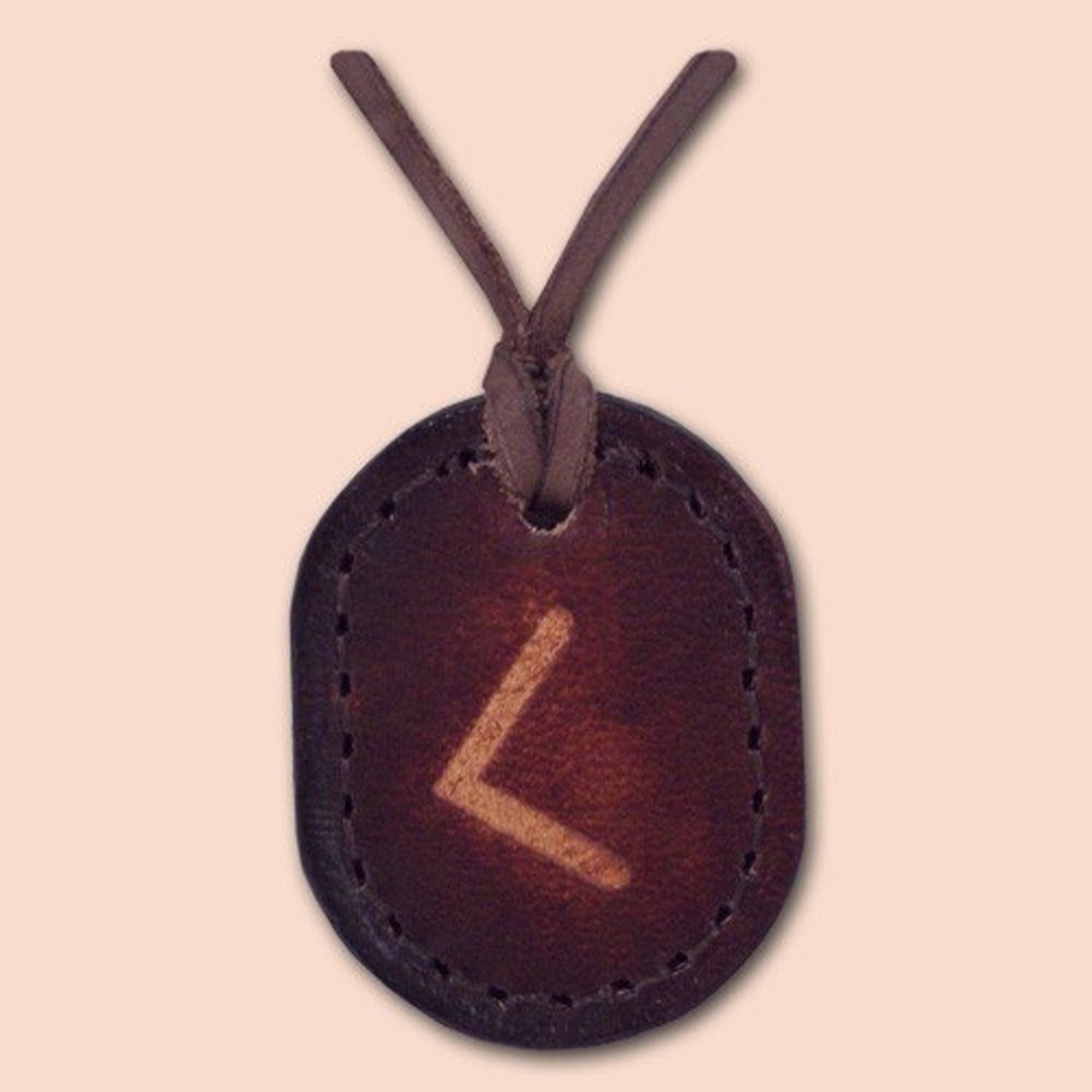 Kauno the Rune of Fire, the Torch of Enlightenment Asatru Jewelry ...