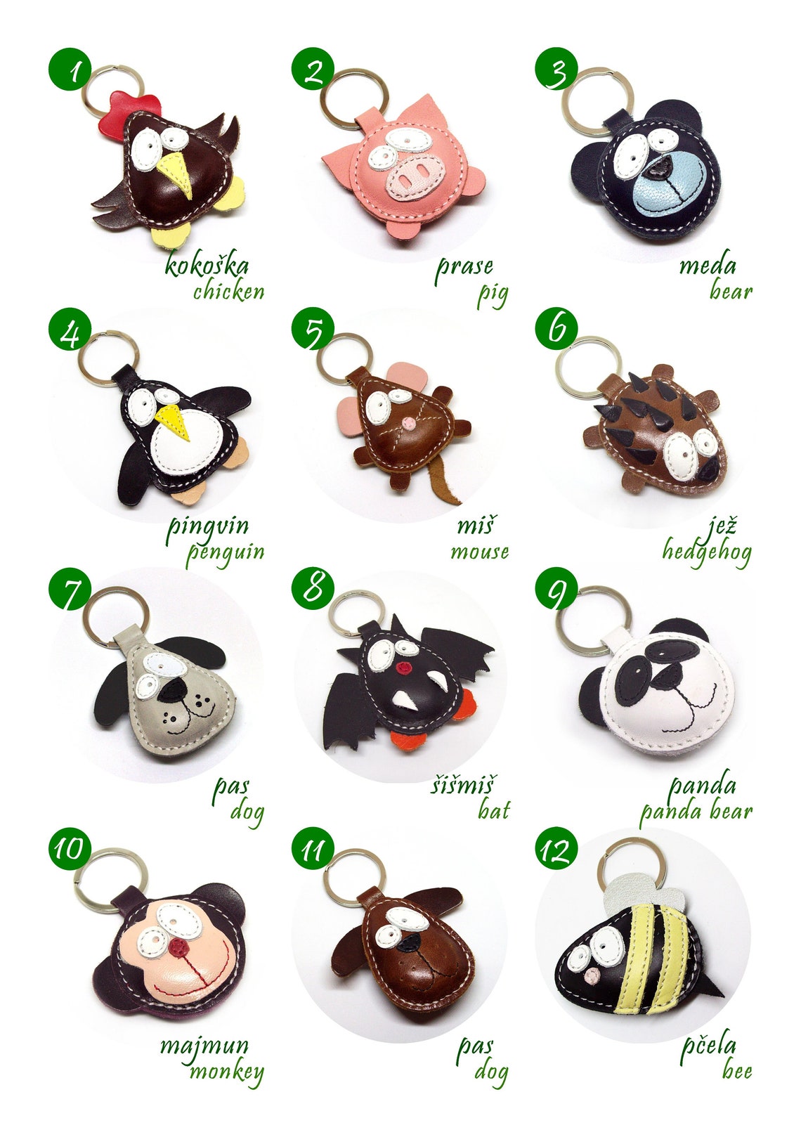 Ninja Leather Keychain Handmade Leather Ninja Bag Charm New - Etsy