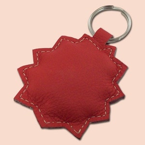 Cute Little Red Lion Animal Leather Keychain FREE Shipping Worldwide ...