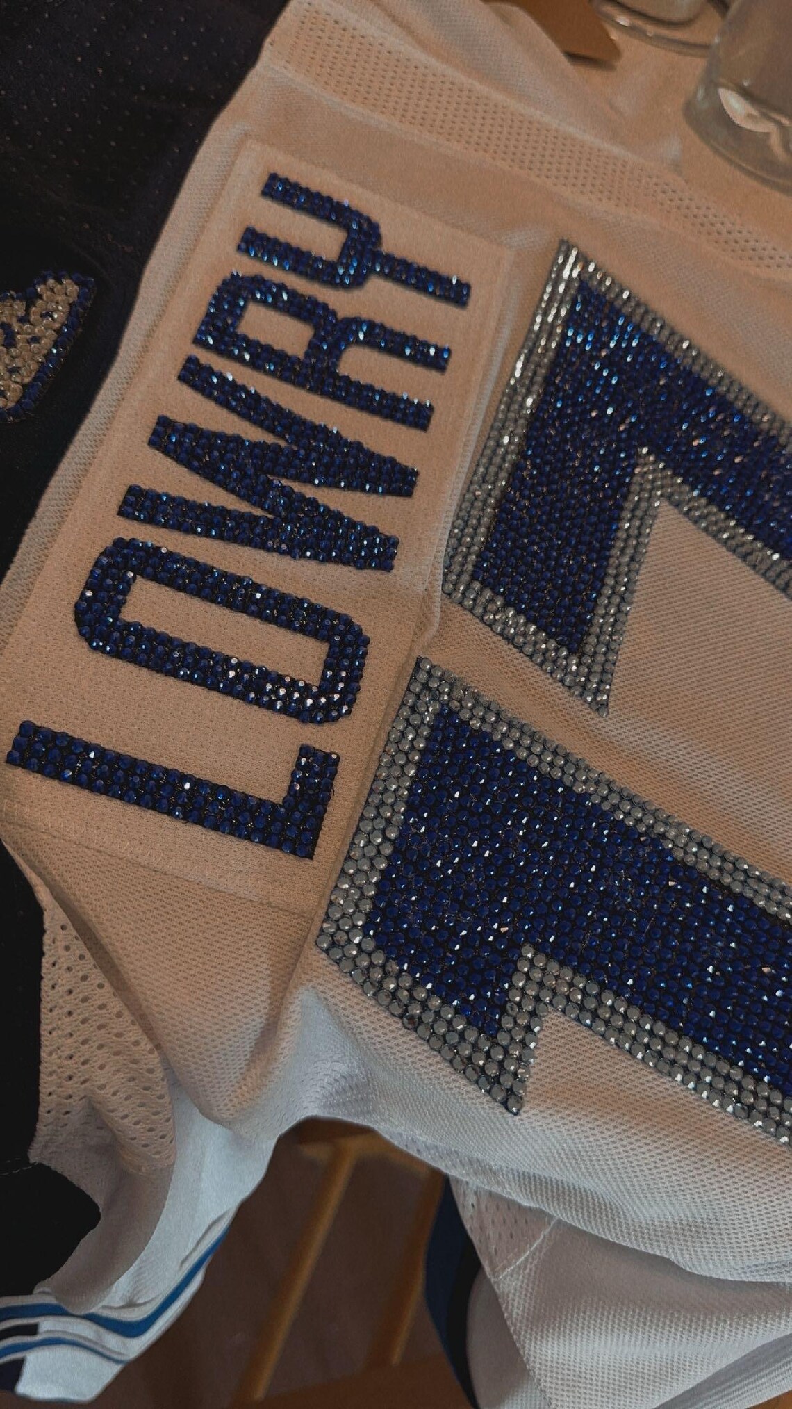 Bedazzled Jersey - Etsy