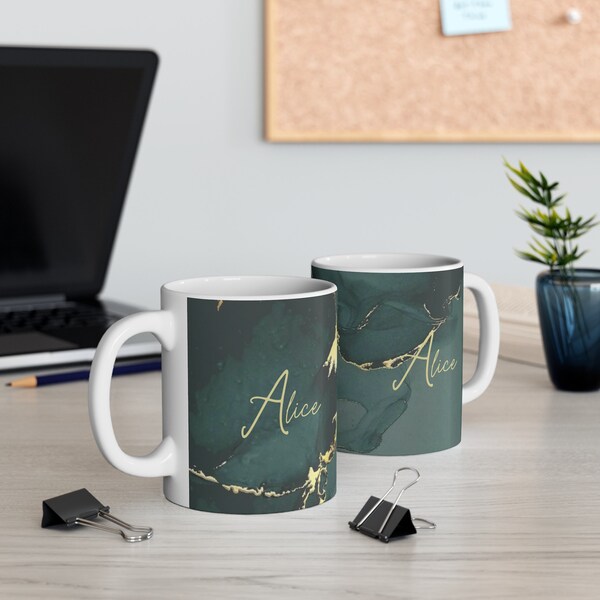 Marble Coffee Mug - Etsy