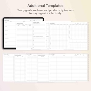 2024 2025 Academic Planner, Minimalist Student Planner, Study Schedule ...