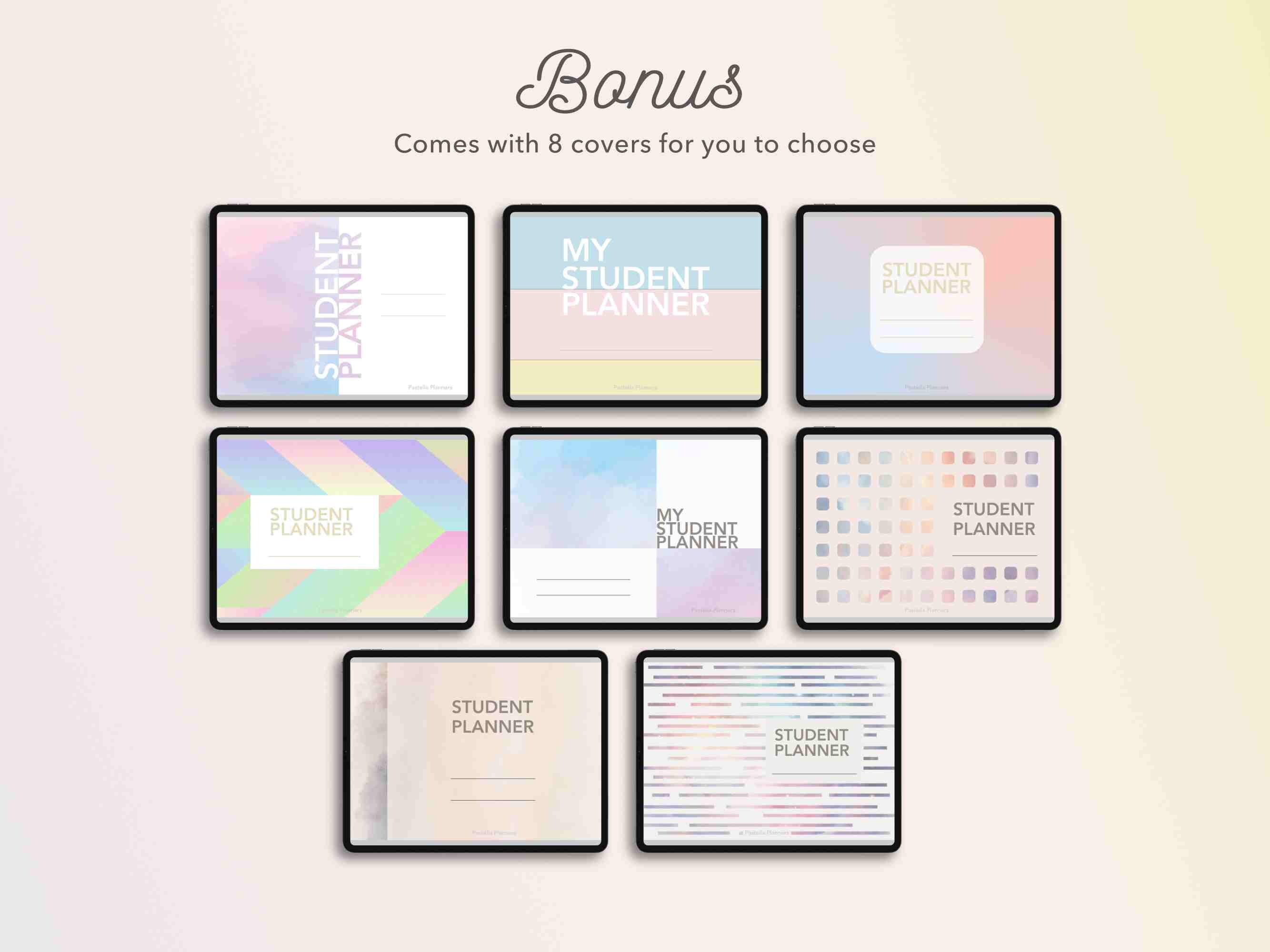 2024 2025 Academic Planner, Minimalist Student Planner, Study Schedule ...