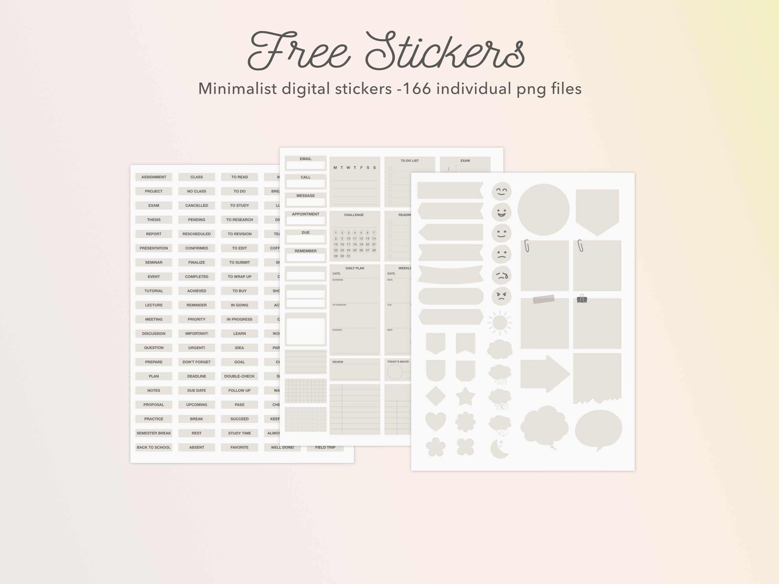 2024 2025 Academic Planner, Minimalist Student Planner, Study Schedule ...