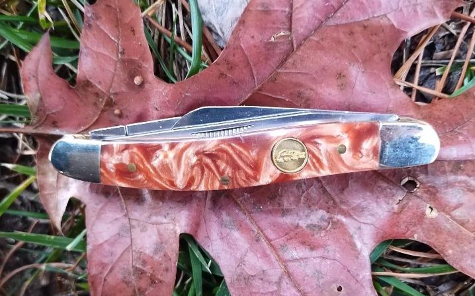 Classic Three Blade Folding Knife for Work Travel Camping Hiking Crafts ...