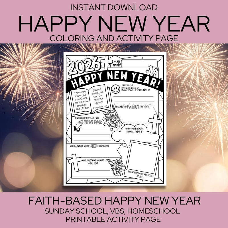 Christian New Years 2026 - Etsy